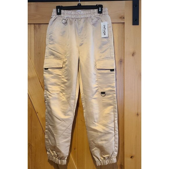 refuge | Pants & Jumpsuits | New Refuge Silky Pants Joggers Womens Sz M ...